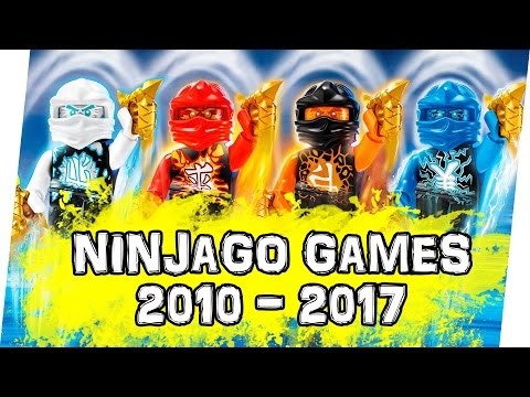 Evolution of Ninjago games 2010 - 2017