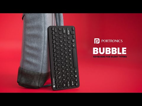 Portronics Bubble, POR1677 2.4 GHz & Bluetooth 5.0 Connectivity ...