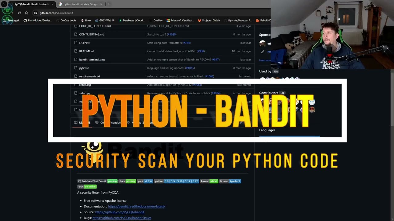Python - Bandit - Security scan your python code