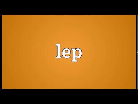 Lep Meaning | Wordogram