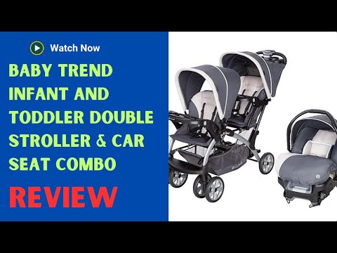 Baby Trend Infant and Toddler Double Stroller & Car Seat Combo Review - Best Value Double Stroller