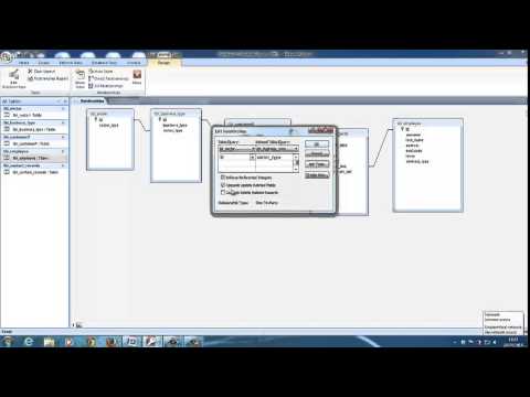 Access - Tutorial 2 Referential integrity