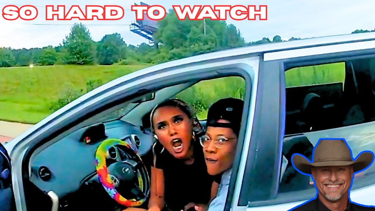 Road Raging Couple Meets No Nonsense Cop