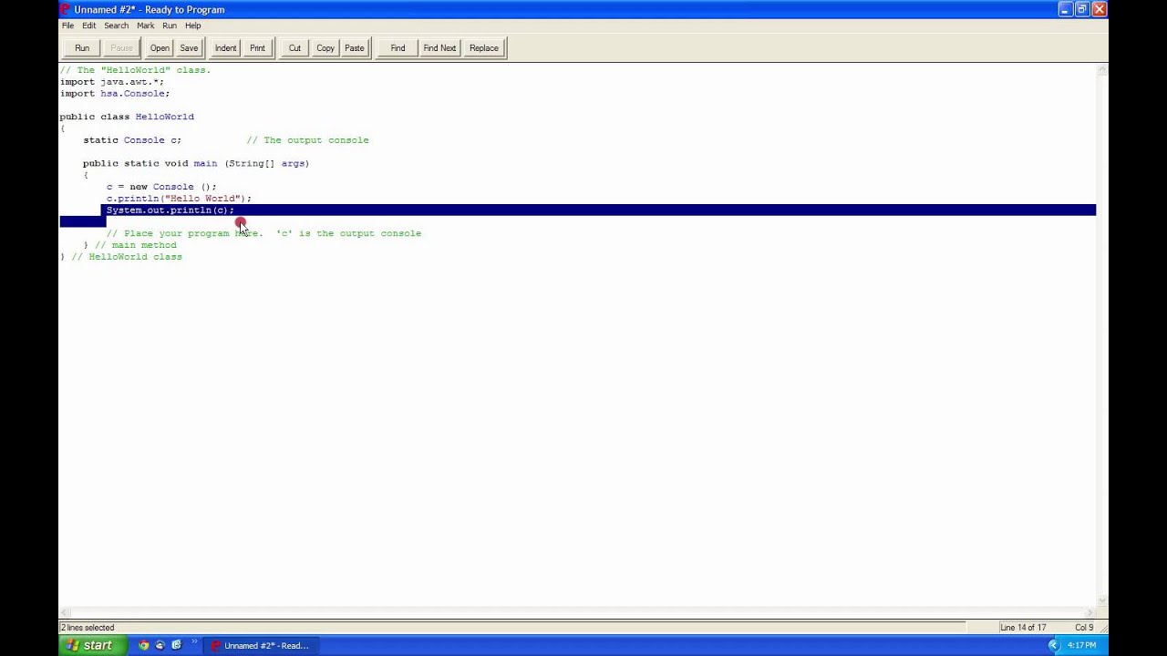 Ready to Program Java Series: Getting Started & Hello World [HD]