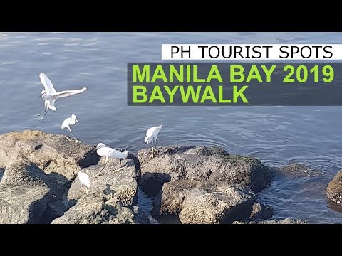 Manila Travel Guide: Baywalk Roxas Boulevard Rajah Sulayman Park Malate Church