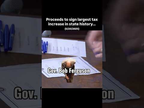 Gov. Ferguson signed the largest tax increase in state history.