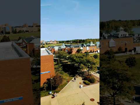 University at Buffalo North Campus looks ♥️ #Top #View #UB #Buffalo #Lockwood #Library #fall23