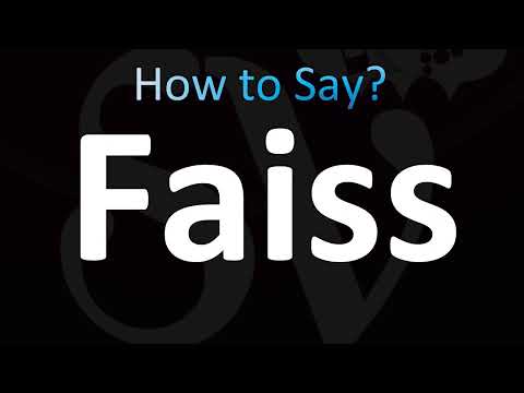 How to Pronounce Faiss (CORRECTLY!)