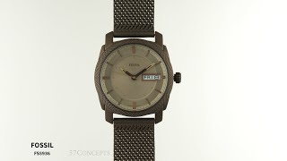 Fossil FS5936 - Machine Watch • Watchard.com