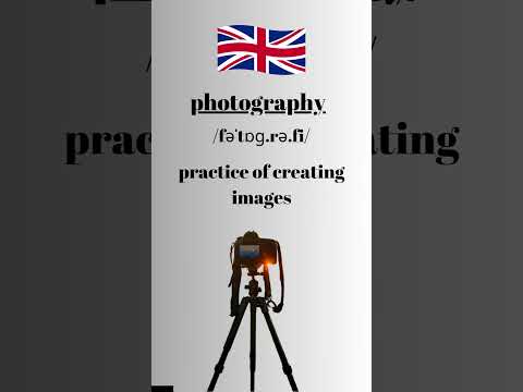 How to pronounce photography in English-British Accent #learnenglish #learnenglishtogether