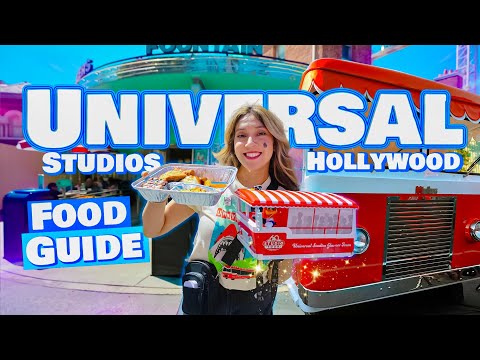 NEW FOODS at Universal Studios Hollywood! | 60th Studio Tour Anniversary 2024!