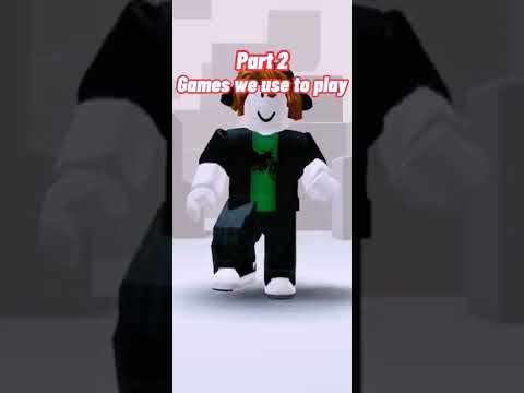 Nostalgic Roblox Games