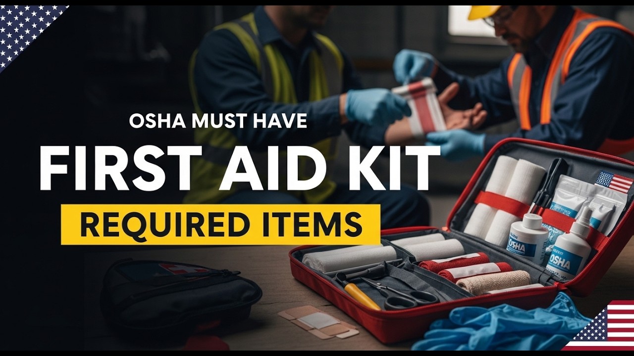 First Aid Kit Contents Explained | OSHA & ANSI Workplace Requirements