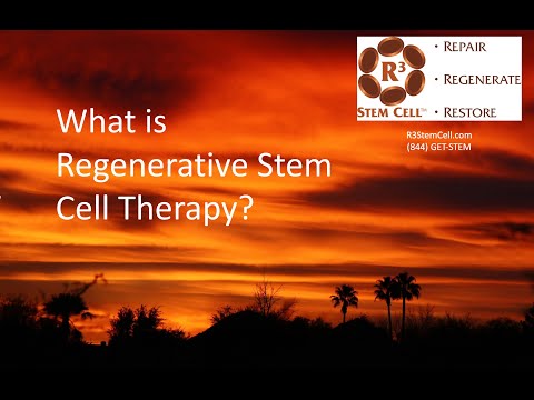 What is Regenerative Stem Cell Therapy? (844) GET-STEM