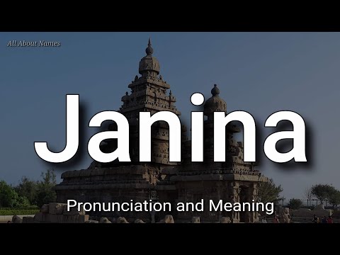 Janina - Pronunciation and Meaning