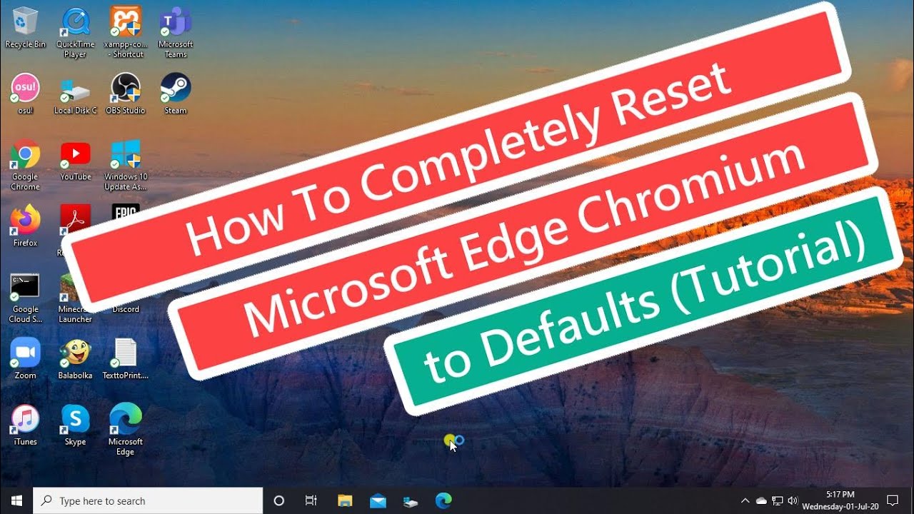 How To Completely Reset Microsoft Edge Chromium to Defaults