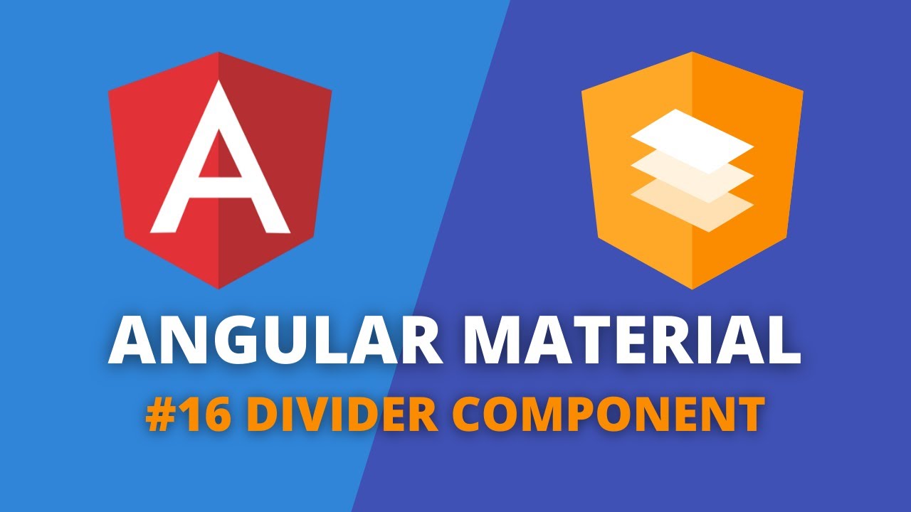 Angular Material #16 - Divider Component