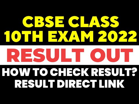 CBSE Class 10th Result 2022 | How to check result, Result Direct Link