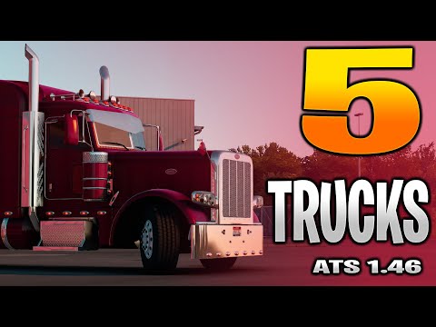 TOP 5 BEST LATEST FREE ATS TRUCKS for 1.46 | ATS Mods