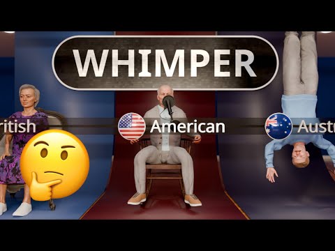 How to pronounce WHIMPER