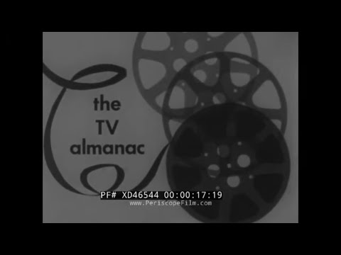 “ THE TV ALMANAC ” 1964 FORD PROMO FILM    WORLD’S FAIR, SHELBY COBRA, GT RACING, SEBRING XD46544
