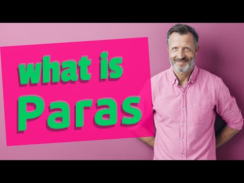 Paras | Meaning of paras 📖 📖 📖