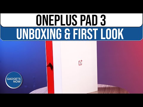 OnePlus Pad 3 Unboxing and first look: What's in the box?