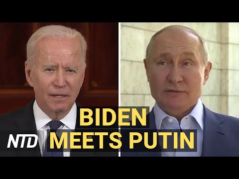 Biden Meets With Putin in Geneva; Federal Court Blocks Biden's Oil, Gas Pause | NTD