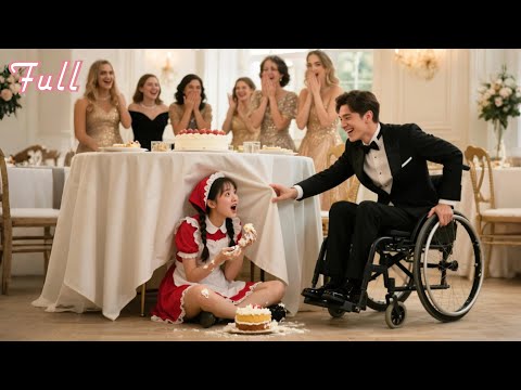 CEO was tired of elegant heiresses—until a cute maid sneaking snacks under table stolen his heart !