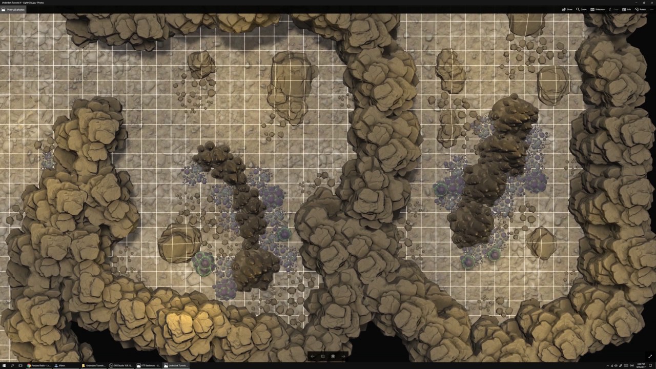 Underdark Tunnels IV Map