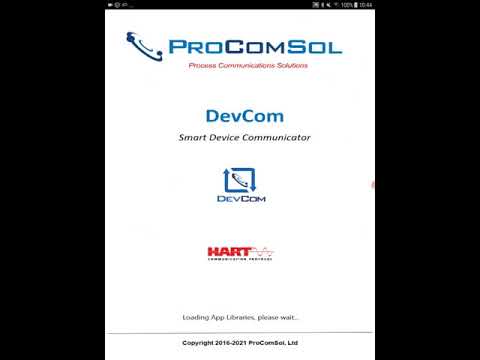 DevComDroid Connect to HM-BLE Modem