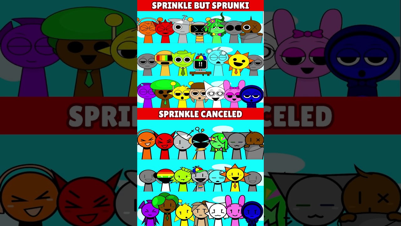 Incredibox Sprinkle But Sprunki VS Sprinkle Canceled *MIX VERSION*