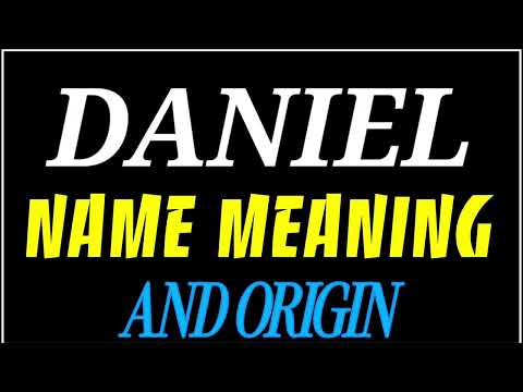 What does the name DANIEL mean | DANIEL meaning in english | Meaning of name DANIEL