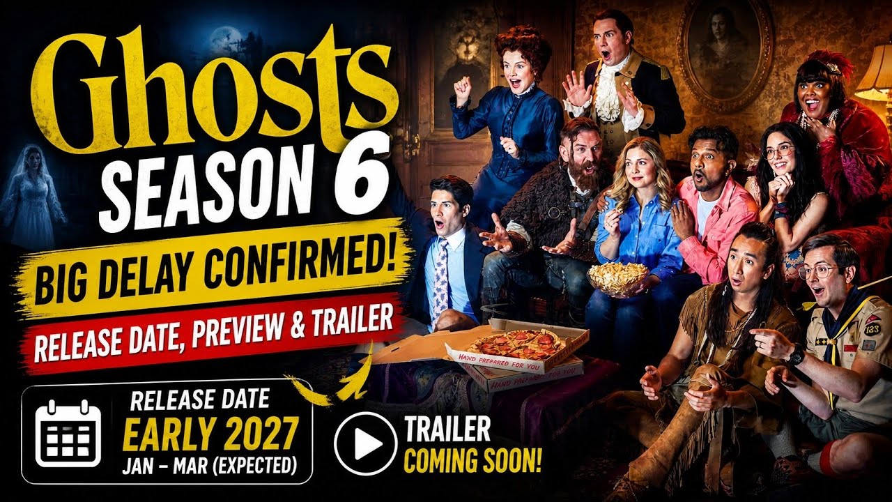 Ghosts Season 6 Release Date, Preview & Trailer | Big Delay Confirmed & What To Expect!