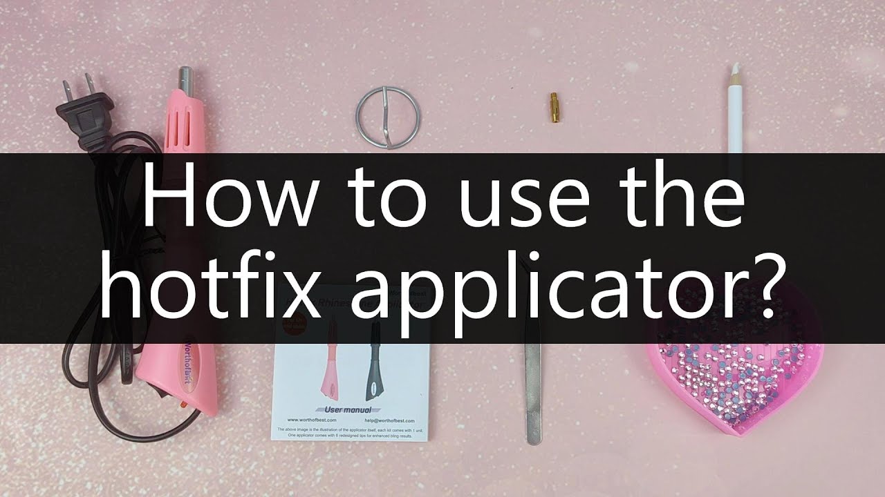 Hotfix rhinestone applicator – Worthofbest