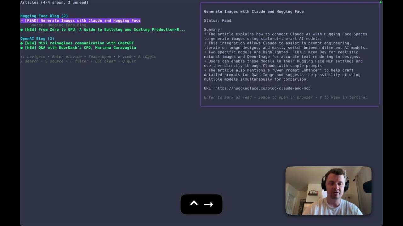 I built an RSS Reader for Your Terminal! (open source)