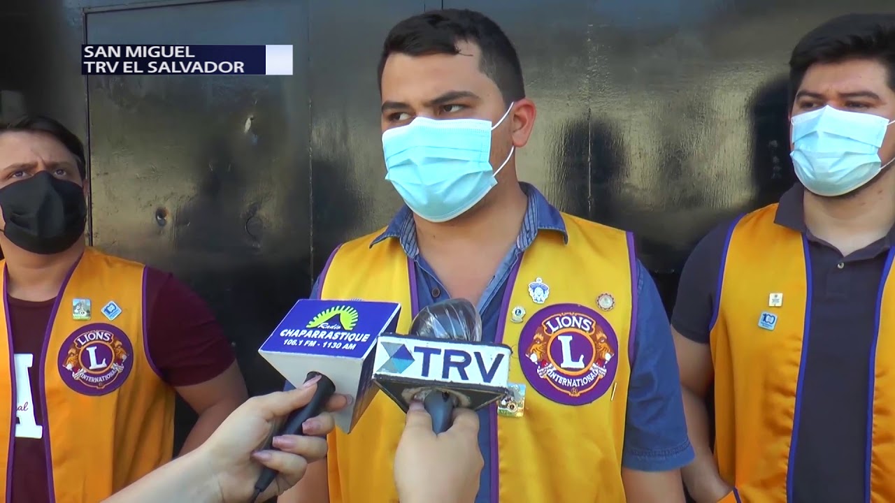 San Miguel, asilo San Antonio recibe donación de alimentos por parte de Club de Leones
