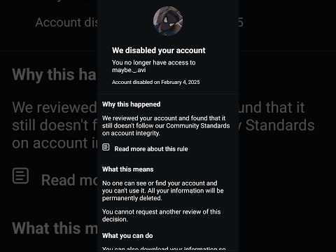 How to Recover Instagram Disable Account #instagram #shorts