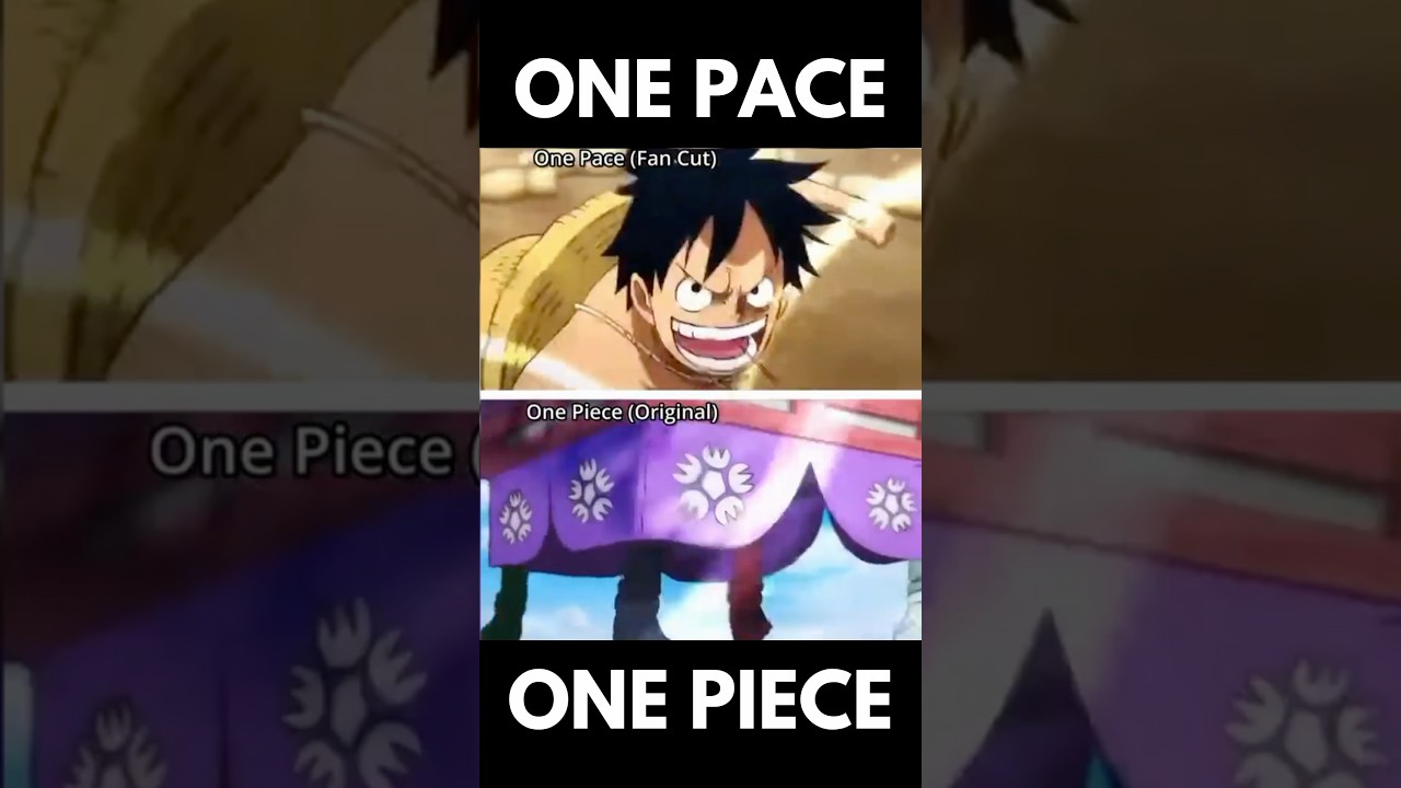 One Piece vs One Pace Comparison!