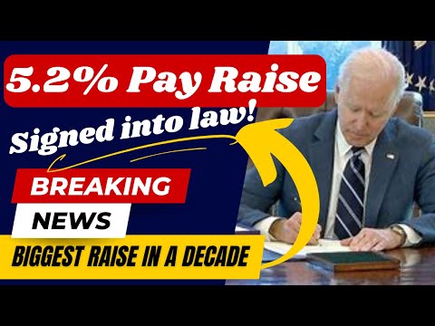 5.2% Pay Raise, Biggest Since 2002, Effective January 2024! Military Basic Pay is UP!!!