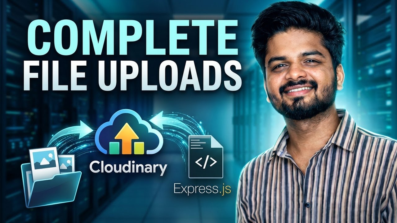 Complete File Upload System | Express + Cloudinary Setup