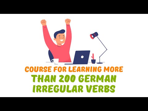 Learn more than 200 German irregular verbs #learngerman #deutschlernen