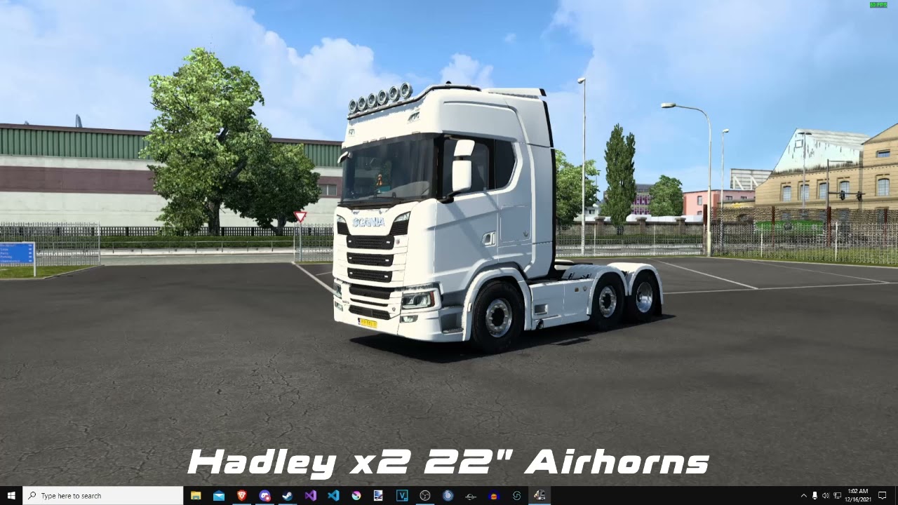 Hadley Airhorn Pack 1.12 - ETS 2