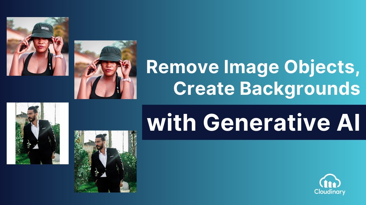 Remove Image Objects, Create Backgrounds with Generative AI - Cloudinary Product Update