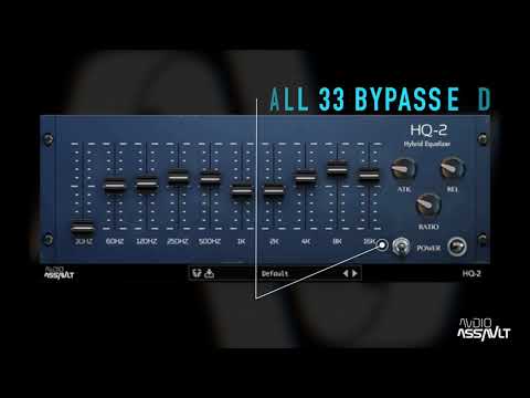Audio Assault HQ-2 (EQ/Compressor Hybrid) & RM-2 (Analog Channel ...