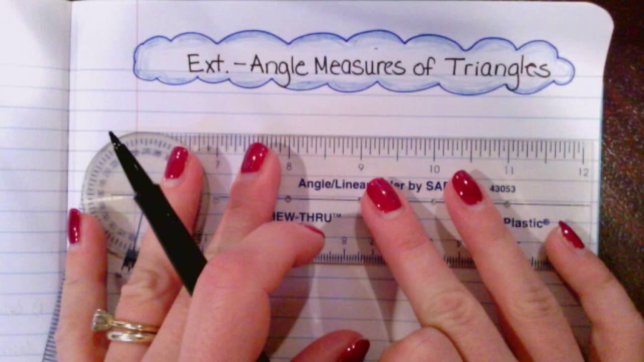 Triangle Sum Extension Interactive Notebook Setup