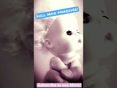 Madame Alexander Baby Doll Makeover! From Punk To Pretty Again! Please Subscribe For More!