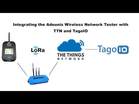 Integrate an Adeunis Wireless Network Tester with TTN and TagoIO in 3 Minutes