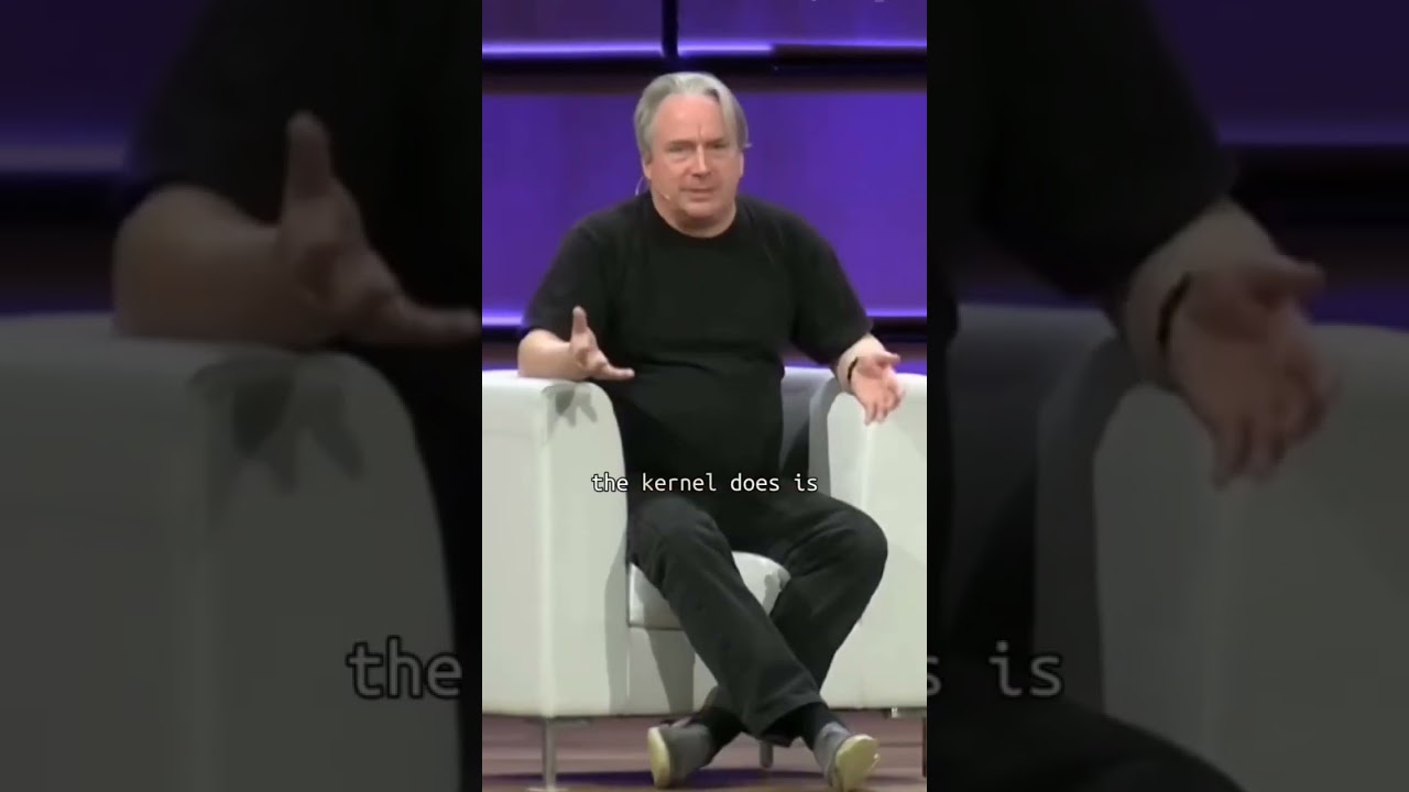 Linus Torvalds on Kernel Drivers — The Truth You Didn’t Know! 😲  #LinusTorvalds #linux #kernel #tech