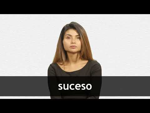 English Translation of “SUCESO” | Collins Spanish-English Dictionary